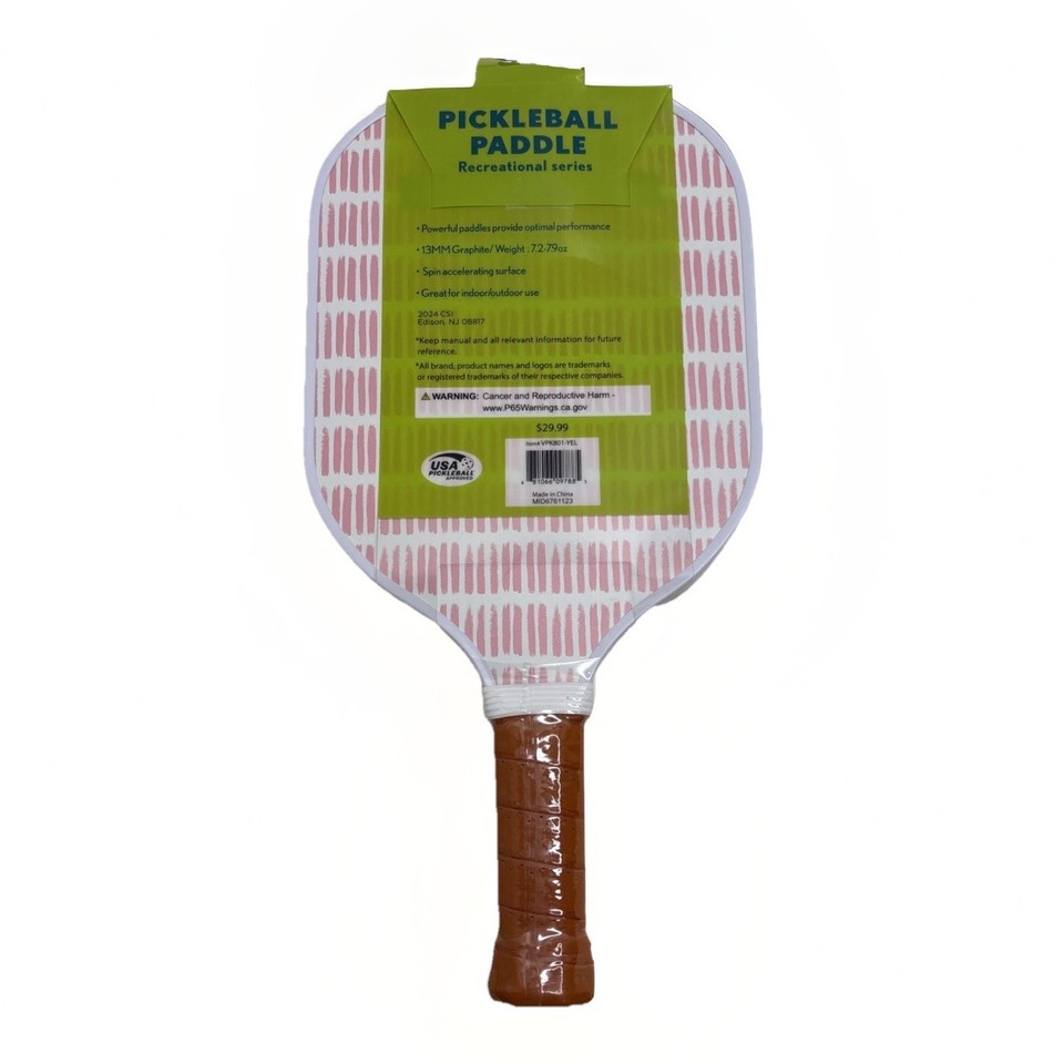 🏓 Pickleball Paddle 13mm Poly Core Lightweight Grip USAPA Approved ...