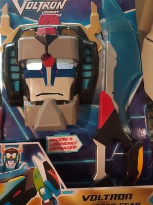 VOLTRON Legendary Defender Gear Mask Sword Costume Halloween Cosplay ...