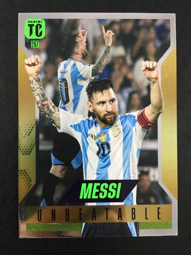 Lionel Messi Card Panini Top Class 2024 2025 (25) #267 / Unbeatable | eBay