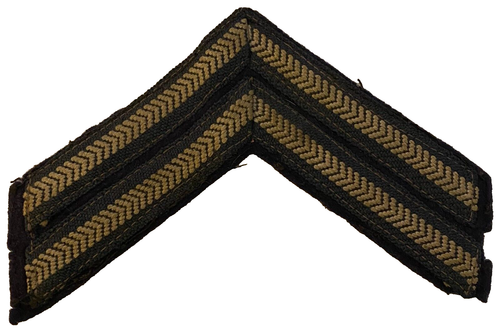 WWII Royal Canadian Air Force RCAF Corporal Rank Stripe / Chevron | eBay