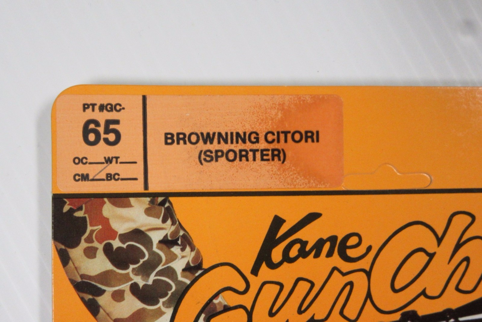 Kane Gun Chaps - Browning Citori (Sporter) Upland Special & Superlight ...