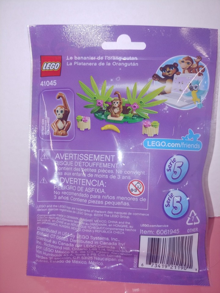 LEGO 41045 Orangutan’s Banana Tree Friends Bagged NEW | eBay
