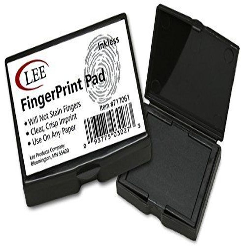 Lee Products Company Inkless Fingerprint Pad 03027 for sale online | eBay
