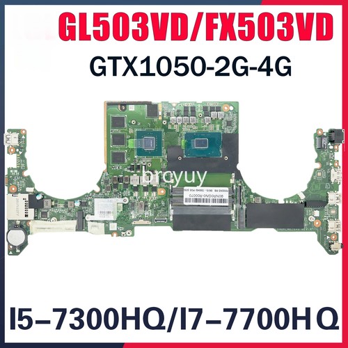 FX503V For ASUS FX503VD GL503VD GL503V FX63V Motherboard I5-7300H ...