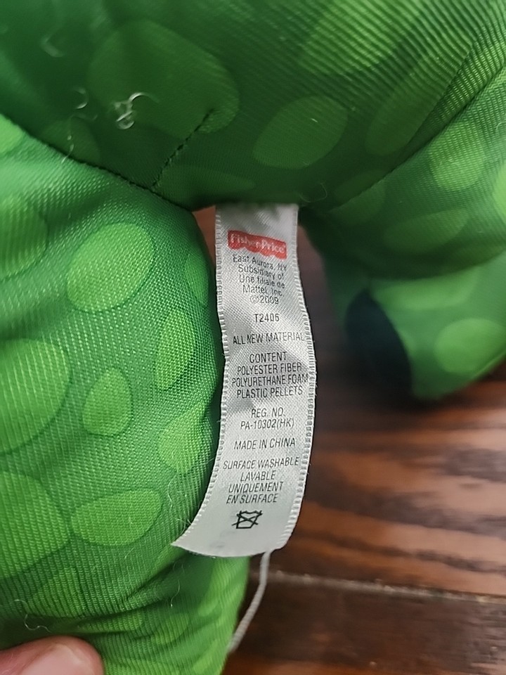 Fisher Price Big Roarin Rex Toy Story 3 Green Dinosaur 14" Squeeze Toy ...