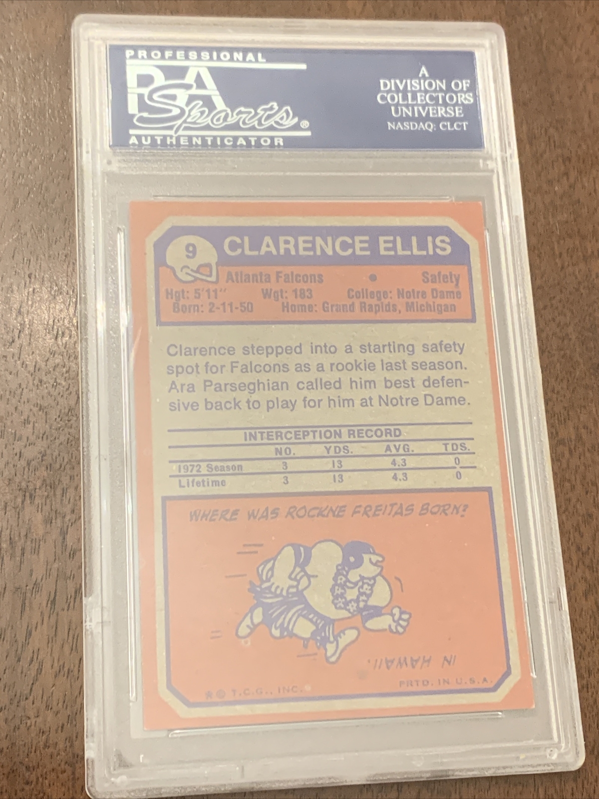 1973 Topps - #9 Clarence Ellis (RC) for sale online | eBay
