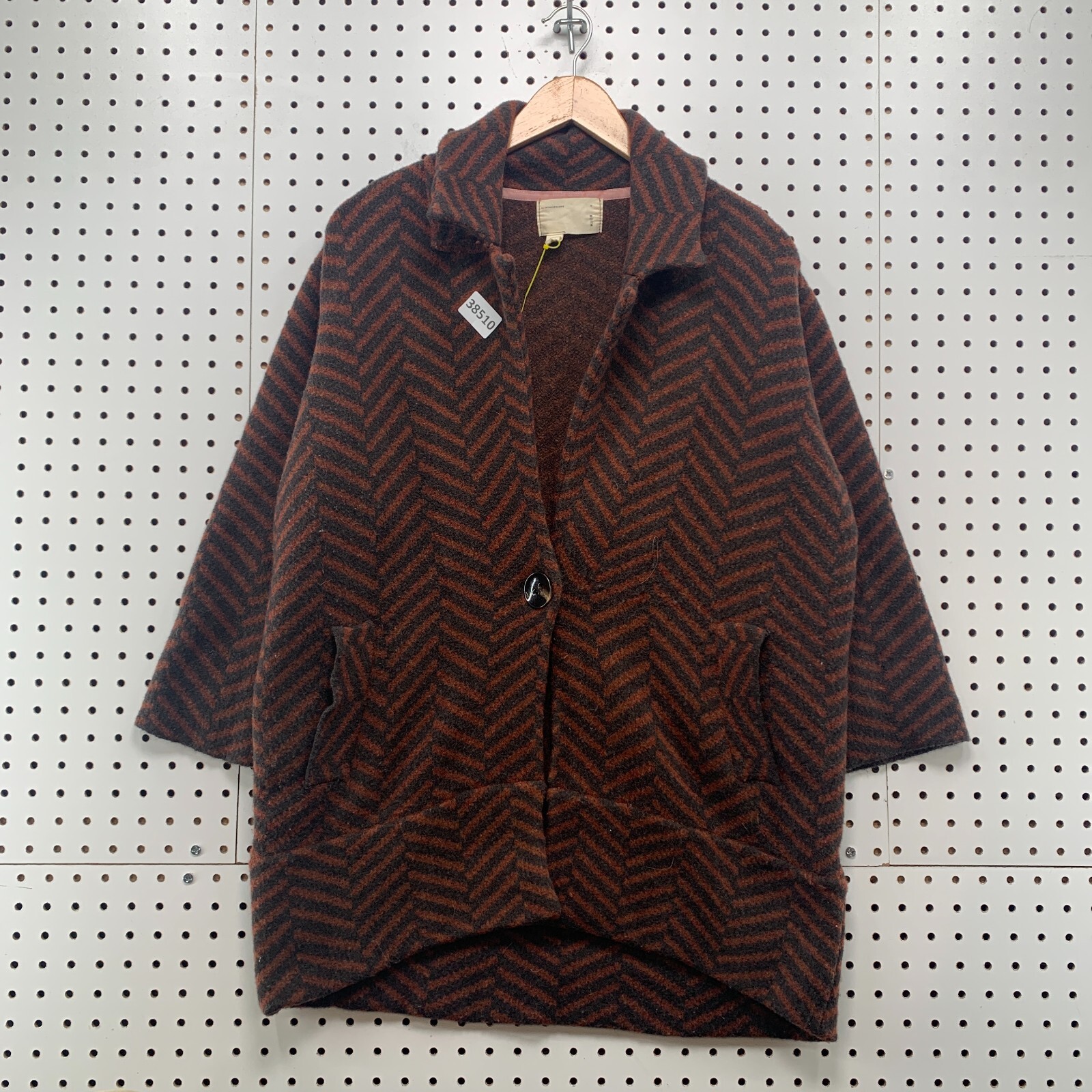 Anthropologie Moth Paloma Sweater Jacket Womens XS Br… - Gem