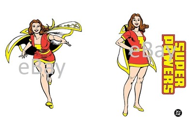 1988 Super Powers MARY MARVEL Model Art : Shazam | eBay