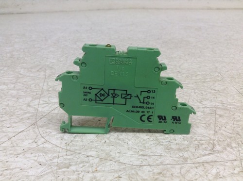 Phoenix Contact DEK-REL-24/1/1 Solid State Relay DEK1,5 2940171 (OK) | eBay