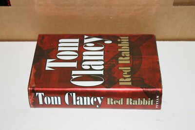 RED RABBIT TOM CLANCY HARDCOVER BOOK MILITARY NOVEL NICE SHAPE FREE ...