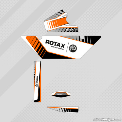 SODI STYLE ROTAX RADIATOR STICKER KIT - KARTING | eBay