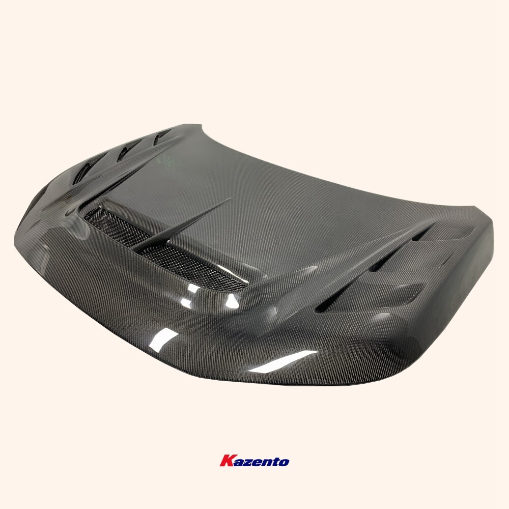 For Honda Civic FL5 Type R Carbon Fiber Vented Cooling Front Bumper ...