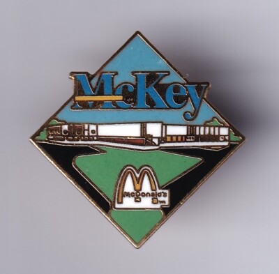 RARE PINS PIN'S .. MC DONALD'S RESTAURANT CREW STAFF MC KEY CONVENTION ...