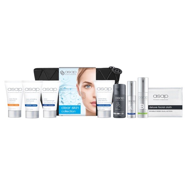 ASAP Clear Skin Collection Pack B A Serum Clear Complexion Liquid ...