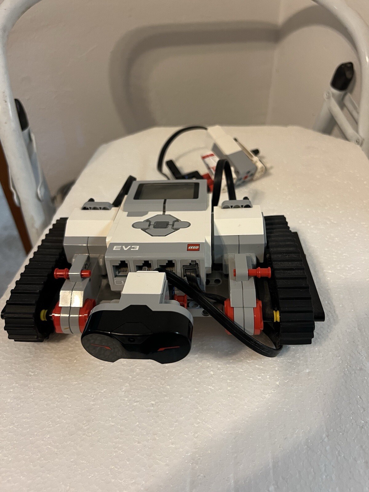LEGO Mindstorms EV3 Intelligent Brick with everything you see there ...