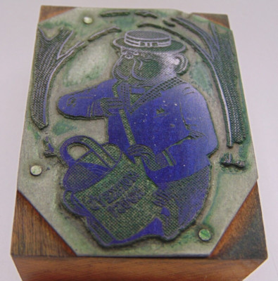 Vintage Printing Letterpress Printers Block Monkey's Roost | eBay