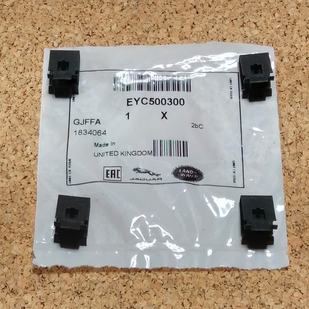 GENUINE LAND ROVER TAILGATE CLIPS RANGE ROVER 03-12 SET OF 4 EYC500300 ...