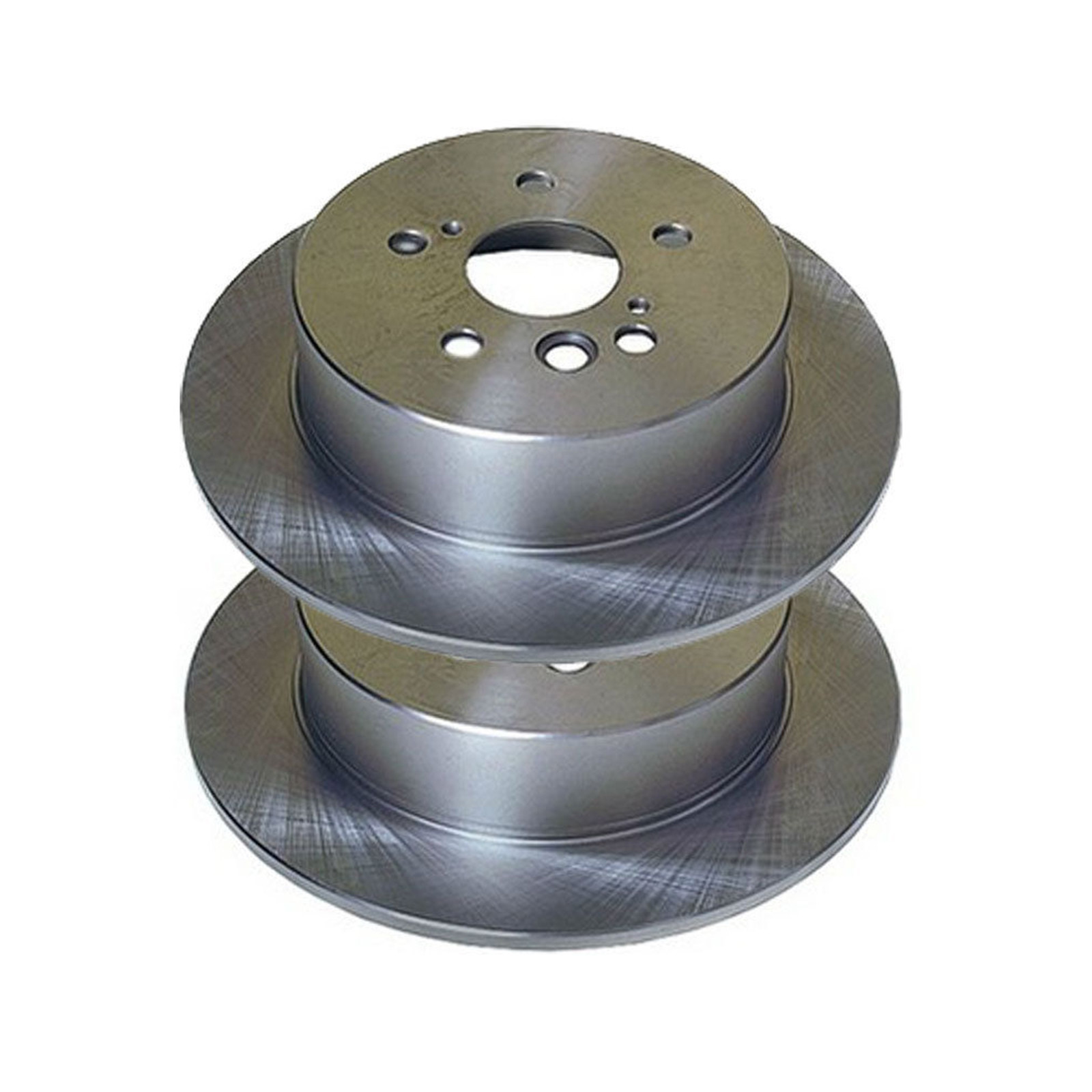 PAIR REAR CALIPERS BRAKE DISCS & PADS FITS: TOYOTA RAV-4 RAV4 MK2 00-06 ...