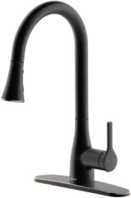 FLOW FLOWClassic-ORB Classic Single-Handle Kitchen Faucet in Oil Rubbed ...