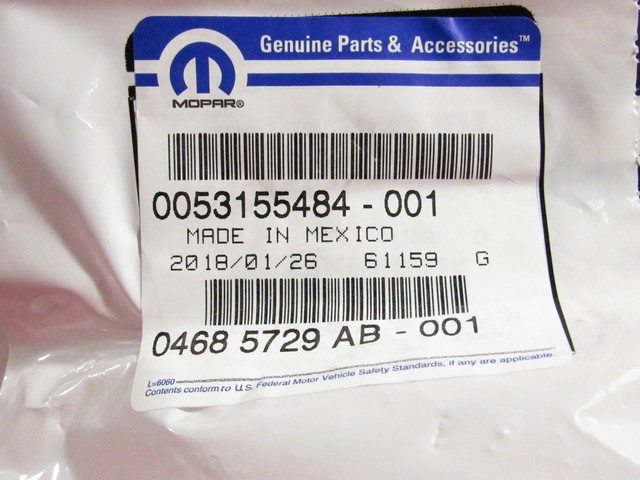 Genuine OEM 4685729AB Mopar Radio LH Remote Control Steering Wheel ...