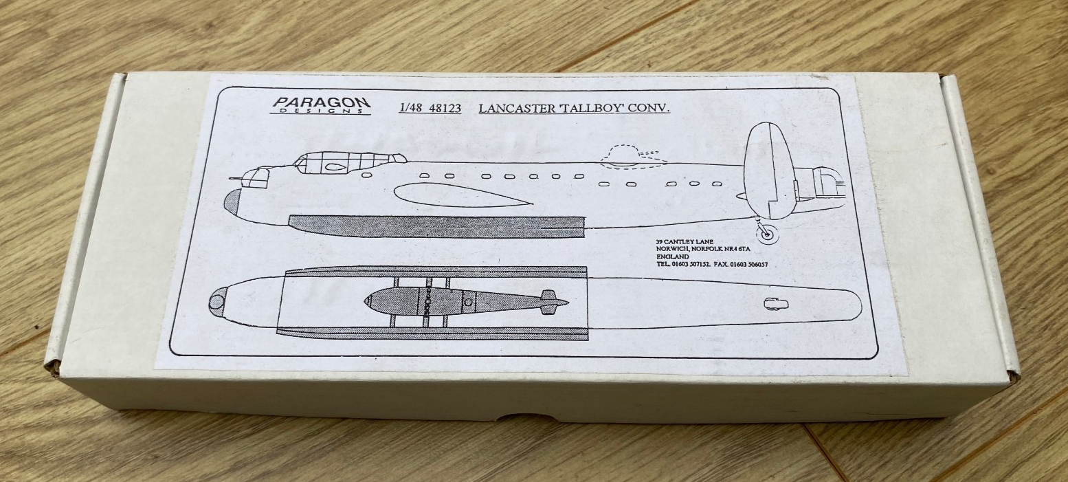Paragon Tallboy bomb upgrade for 1/48th scale Avro Lancaster bomber ...