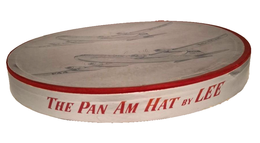 VINTAGE PAN AM HAT BOX BY LEE PAA Boeing 377 Stratocruiser | eBay