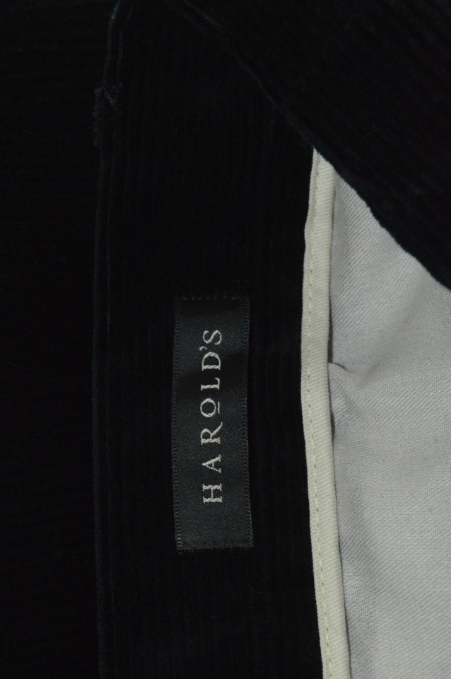 Harold Powell Men's 36X34 Black Corduroy Pants Cotton | eBay