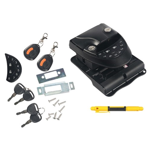 Keyless Entry RV Door Lock Versatile Zinc Alloy RV Door Latch 2 Fob ...