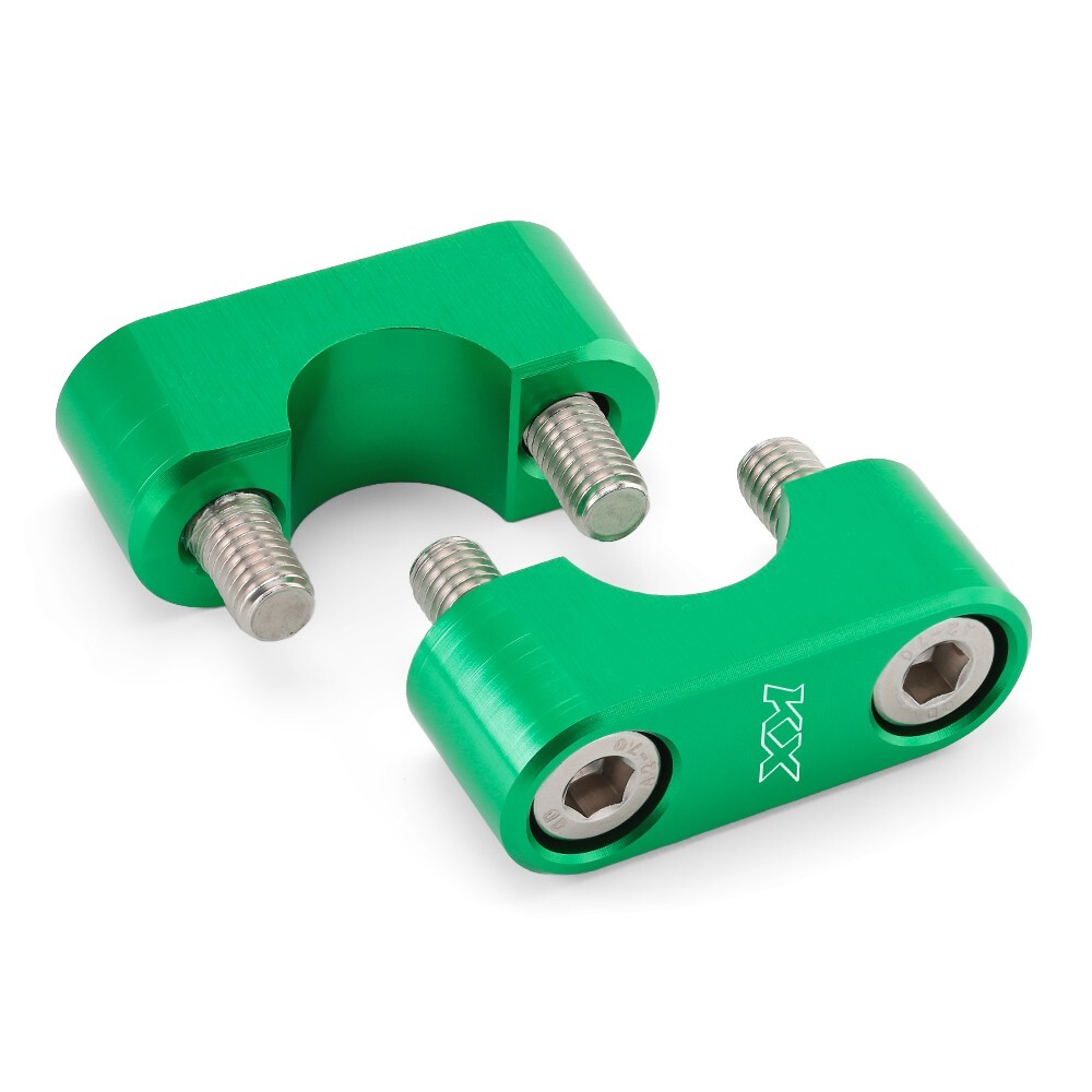 CNC 22mm 7/8" Handlebar Clamp Cover Holder For KAWASAKI KX 60 65 80 85 ...