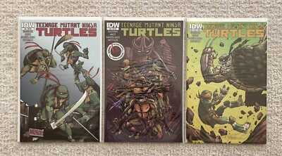 TMNT Lot #33 #34 #35 IDW - 1st Printings - Free Shipping - Variants ...