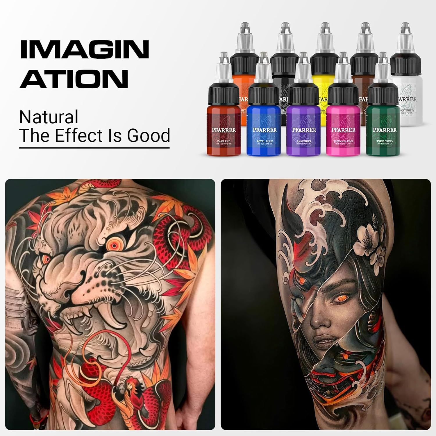 Ink Color Set 1/2 Oz (15Ml) Vegan-Friendly USA Standard Pigment Supply ...
