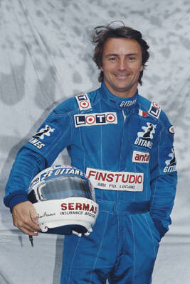 Formula 1 Driver Rene Arnoux Driving For Ligier 1989 Old Photo | eBay ...
