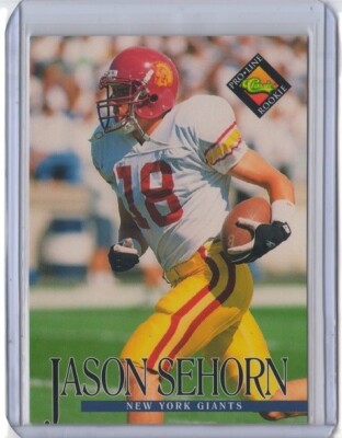 JASON SEHORN 1994 Classic Pro Line RC Rookie #374 GIANTS USC | eBay