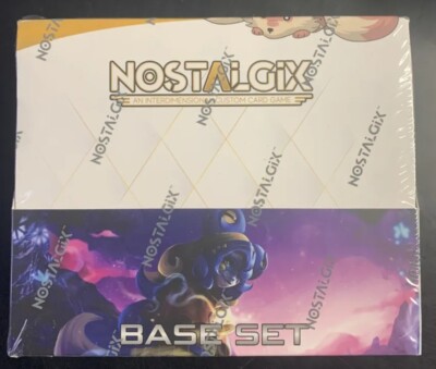 Nostalgix TCG 1st Edition Base Set BOOSTER BOX SEALED (NEW), 36 Packs ...