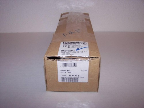 PHOENIX CONTACT UTTB 4-MT TERMINAL BLOCK 3044775 NEW LOT OF 6 | eBay