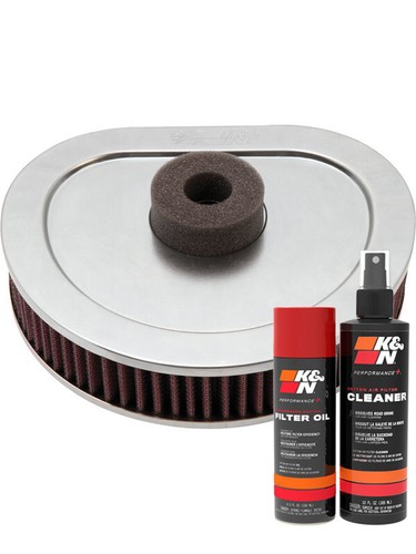 K&N Air Filter HD-1390 + Aerosol Recharge Kit | eBay Australia