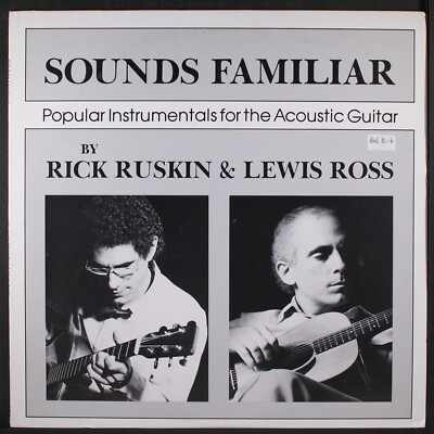 RICK RUSTIN & LEWIS ROSS: sounds familiar: popular instrumentals for ...