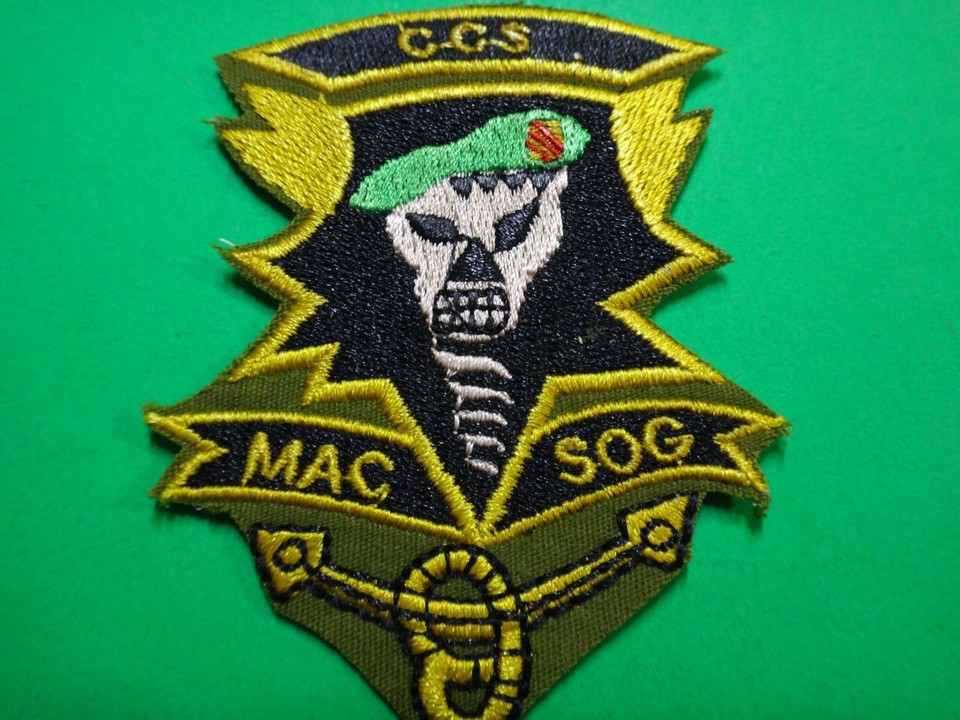 US 5th Special Forces Group MACV-SOG CCS Semi-subdued Patch from ...
