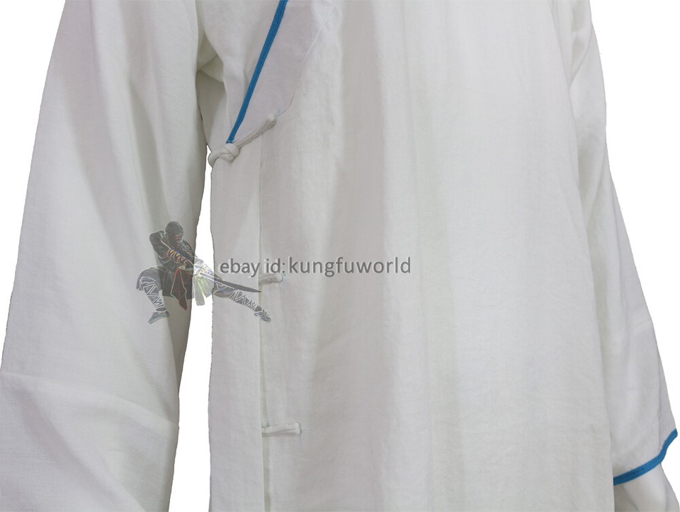 Wudang Taoist Robe Kung fu Suit Martial arts Wing Chun Tai chi Uniform ...
