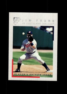 2000 Topps Gallery Player's Private Issue #93 Jim Thome Cleveland ...