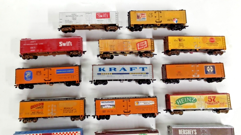 Large Ho Scale Lot of Wood Sided Reefer Cars-17 Cars-READ (K118) | eBay
