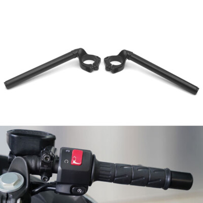 Motorcycle Clip on Ons Fork Tube Handlebar For Kawasaki Ninja 400 500 ...