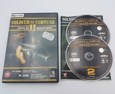 Soldier of Fortune II (2): Gold Edition - PC CD-ROM - Free, Fast P&P ...