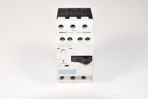 Siemens 3RV1011-0KA15+3RV1901-1E (E03), 3RV1, Circuit Breaker 0,9 -1 ...