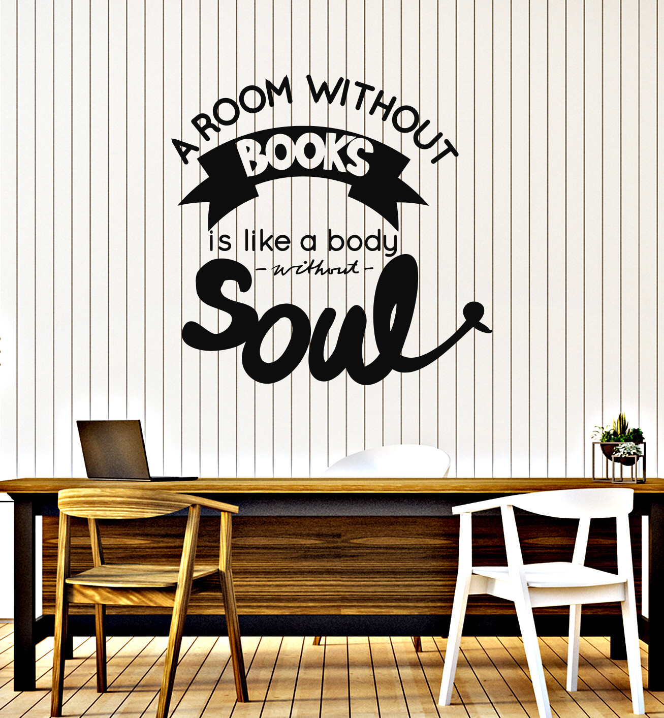 Vinyl Wall Decal Book Quote Saying Reading Corner Library Room Stickers ...