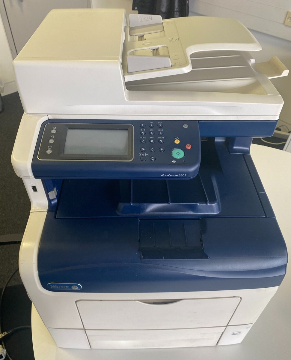Xerox Workcentre 6605dn Network Color Allinone Laser 6605dn Xerox