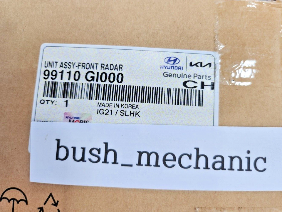 GENUINE OEM Hyundai Kia Front Radar Unit Cruise Control Distance Sensor ...