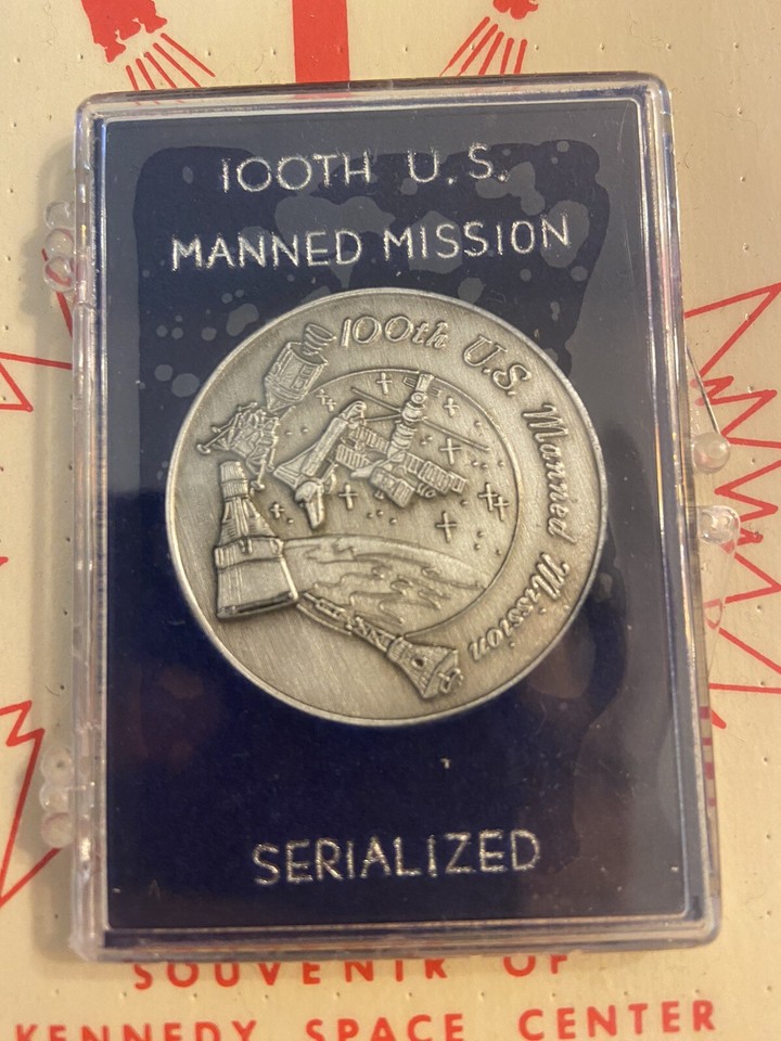 100th U.S. Manned Mission Coin Serialized sealed and Untouched | eBay