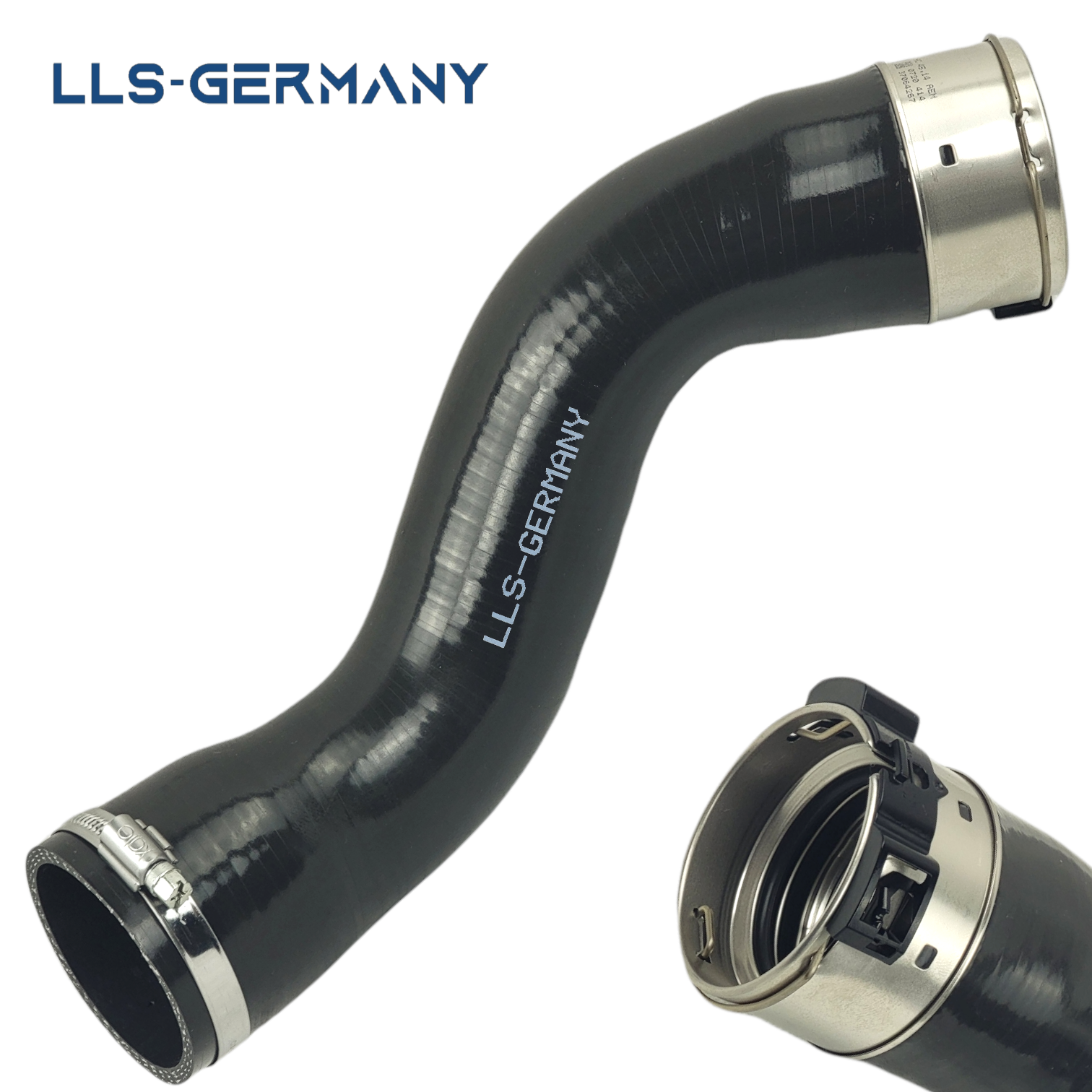 2x Turbo Schlauch für DACIA Sandero II 1.5 dCi 144609034R 144604018R ...