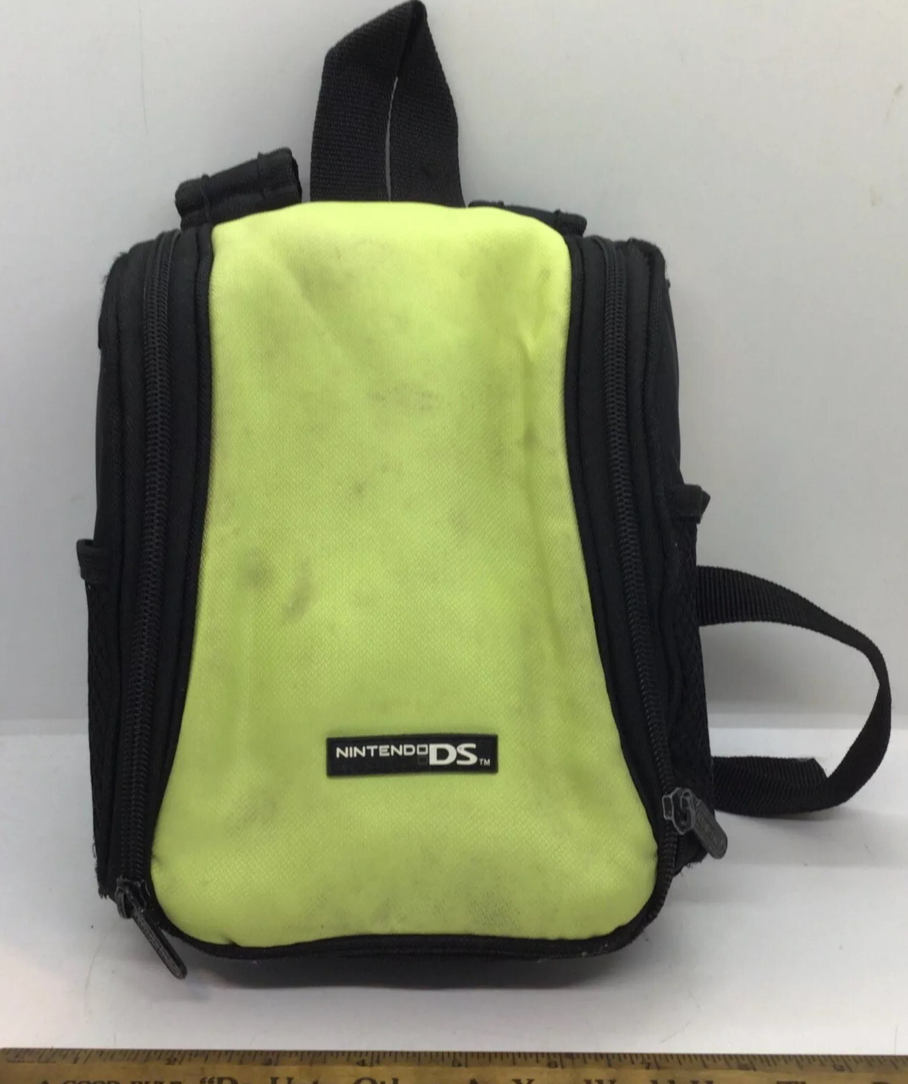Nintendo DS Mini Travel BackPack Video Carrying Case Bag Yellow Black 8 ...